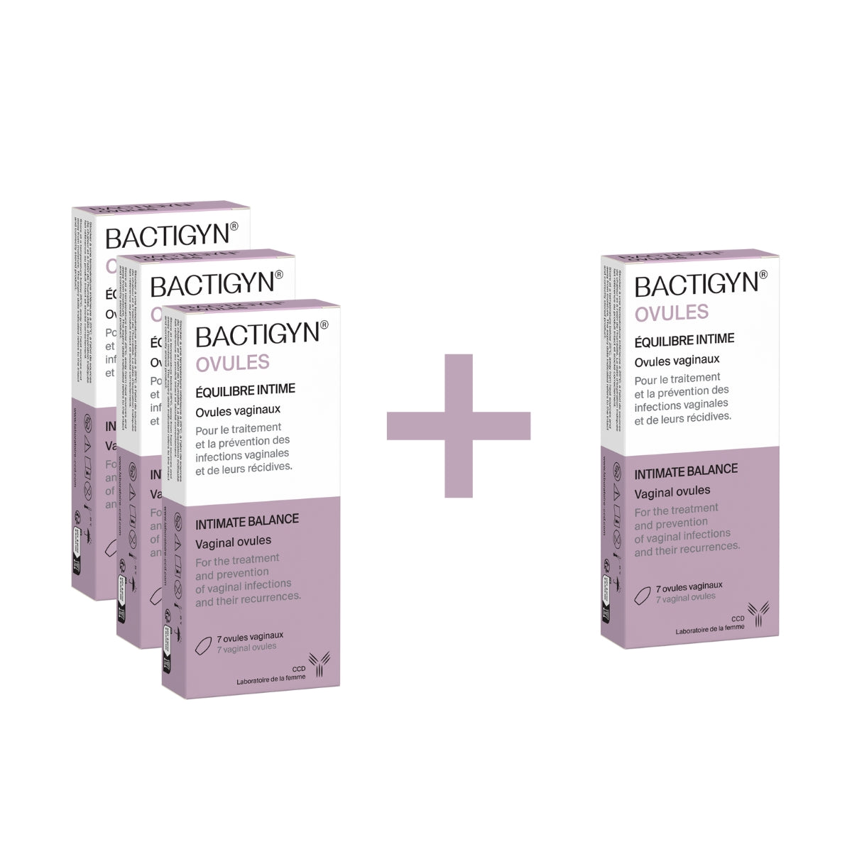 Bactigyn Ovules - Equilibre intime - Postbiotiques - 7 ovules – Gyngyn